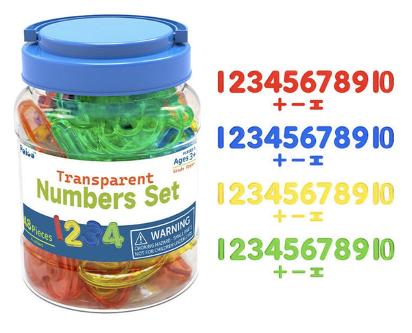 Educational Toy Numbers Set (55pc) – PaperWorm