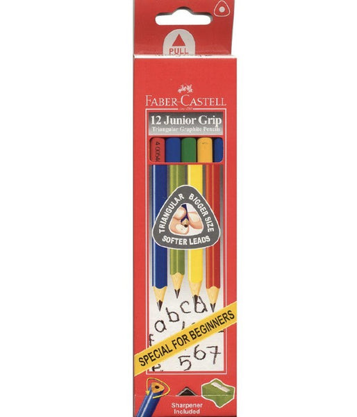 Faber-Castell Junior Triangular Graphite Pencils – PaperWorm