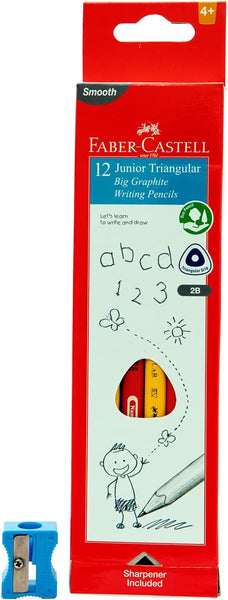 Faber-Castell Junior Triangular Graphite Pencils – PaperWorm