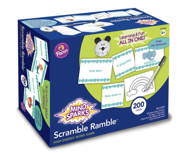 Mind Sparks® Scramble Ramble Word Game – PaperWorm