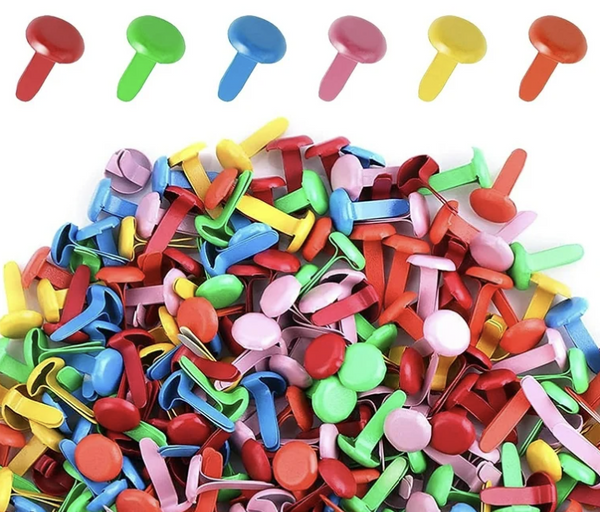 Split Pin Paper Fasteners (Colors) – PaperWorm