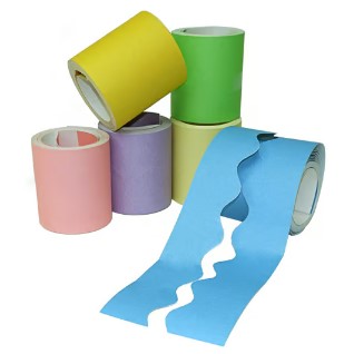 Fadeless® Scalloped Card Border Roll (15m) – PaperWorm