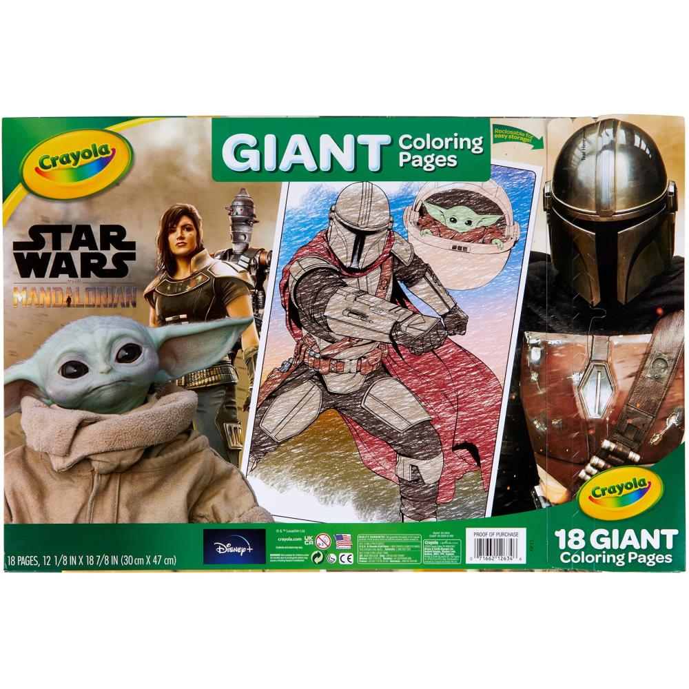 Crayola® Giant Coloring Pages - Star Wars – PaperWorm