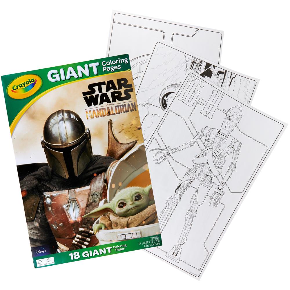 giant coloring pages star wars