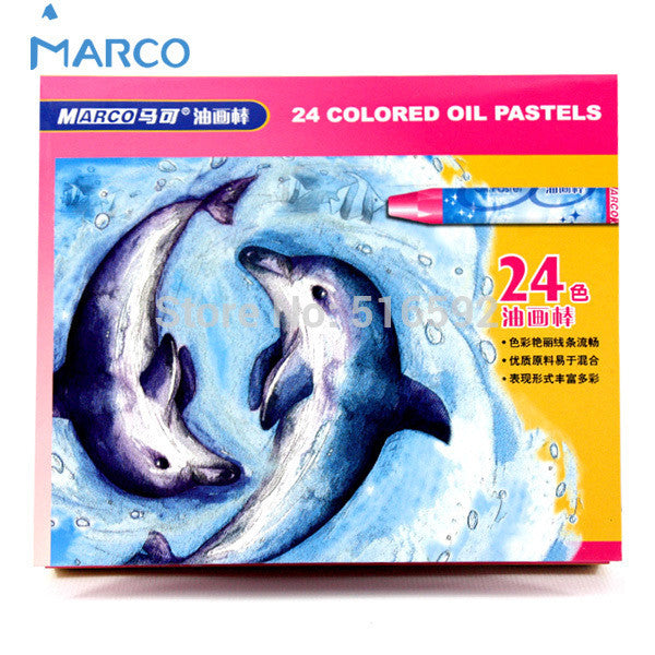 Marco® Hexagonal Large Oil Pastels (24 ct) – PaperWorm