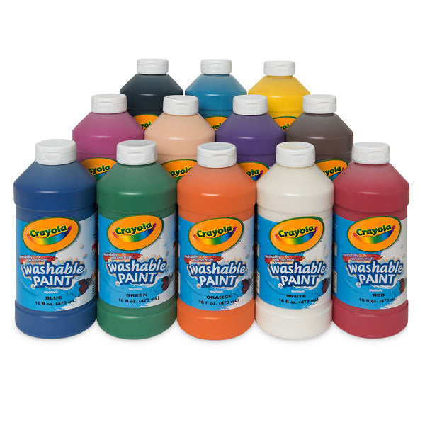 Crayola® Washable Paint 16oz – PaperWorm