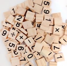 Wooden Tiles - Number – PaperWorm